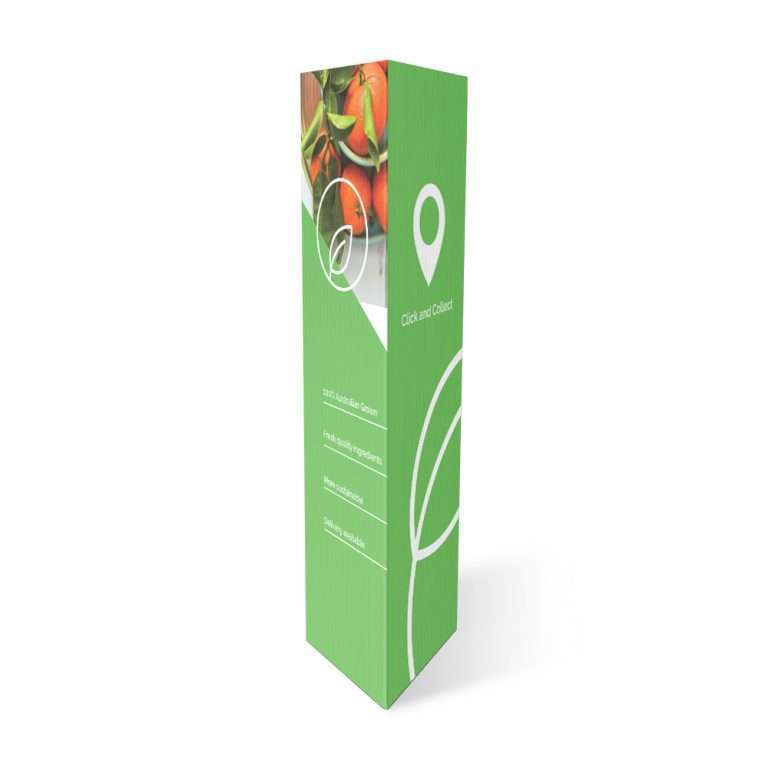 Corflute Bollard Signs - Ink Signs